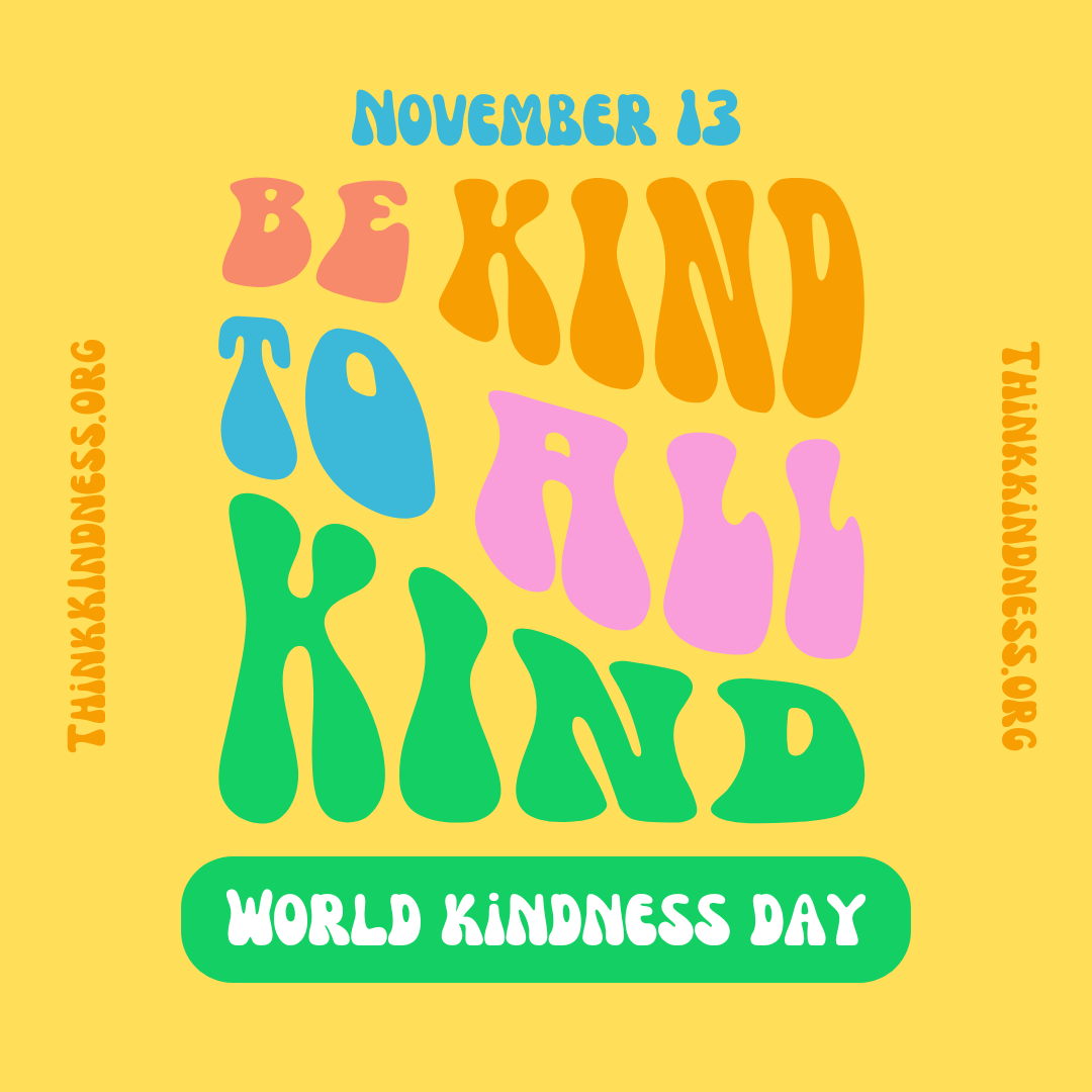 World Kindness Day Free Graphics - Think Kindness